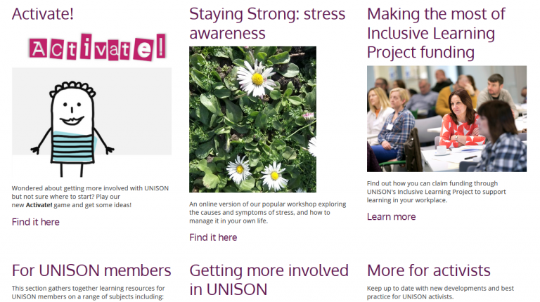 New rep? Here’s where to start | UNISON College