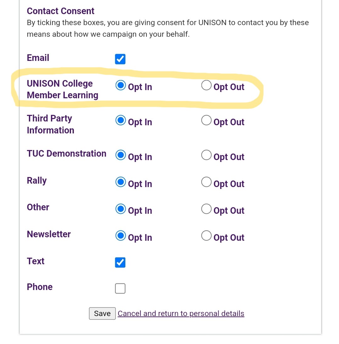 UNISON College Member Learning Newsletter | UNISON College